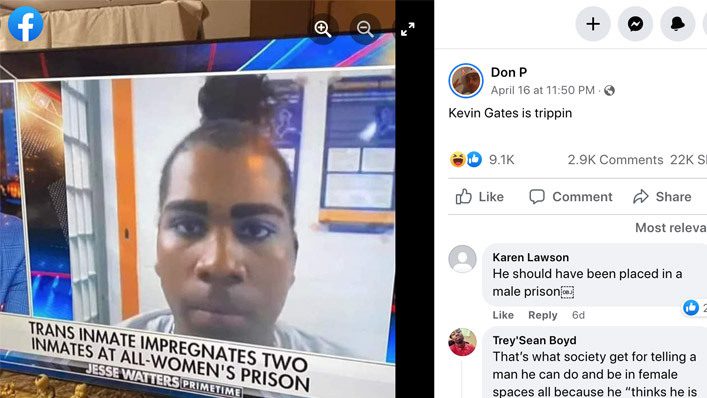 Women Became Pregnant By Transgender Women In Prison